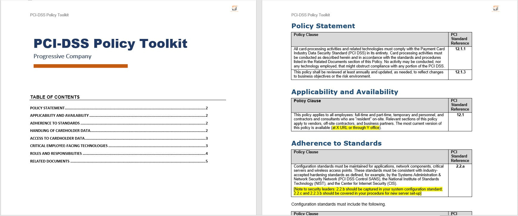Policies Procedures Toolkit | Security Expert | The Tech Plans Lab